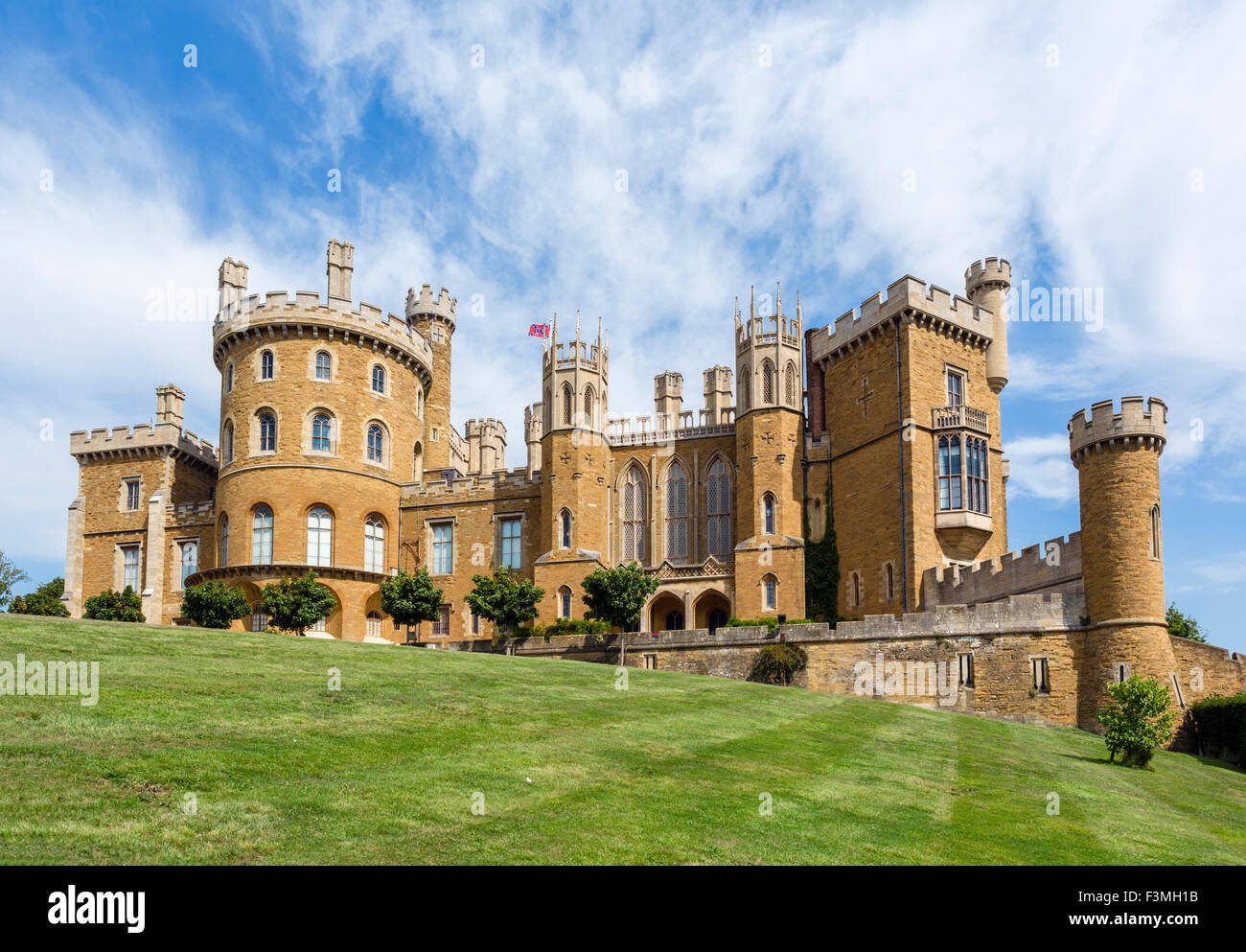 Château de Belvoir, une demeure seigneuriale dans le Leicestershire ...