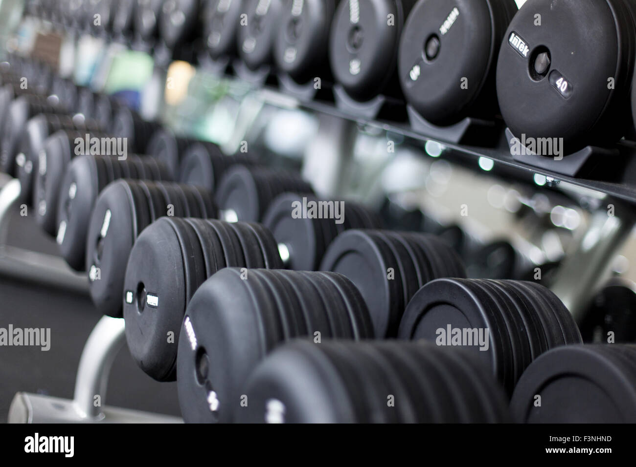 Gym weights Banque de photographies et d’images à haute résolution - Alamy