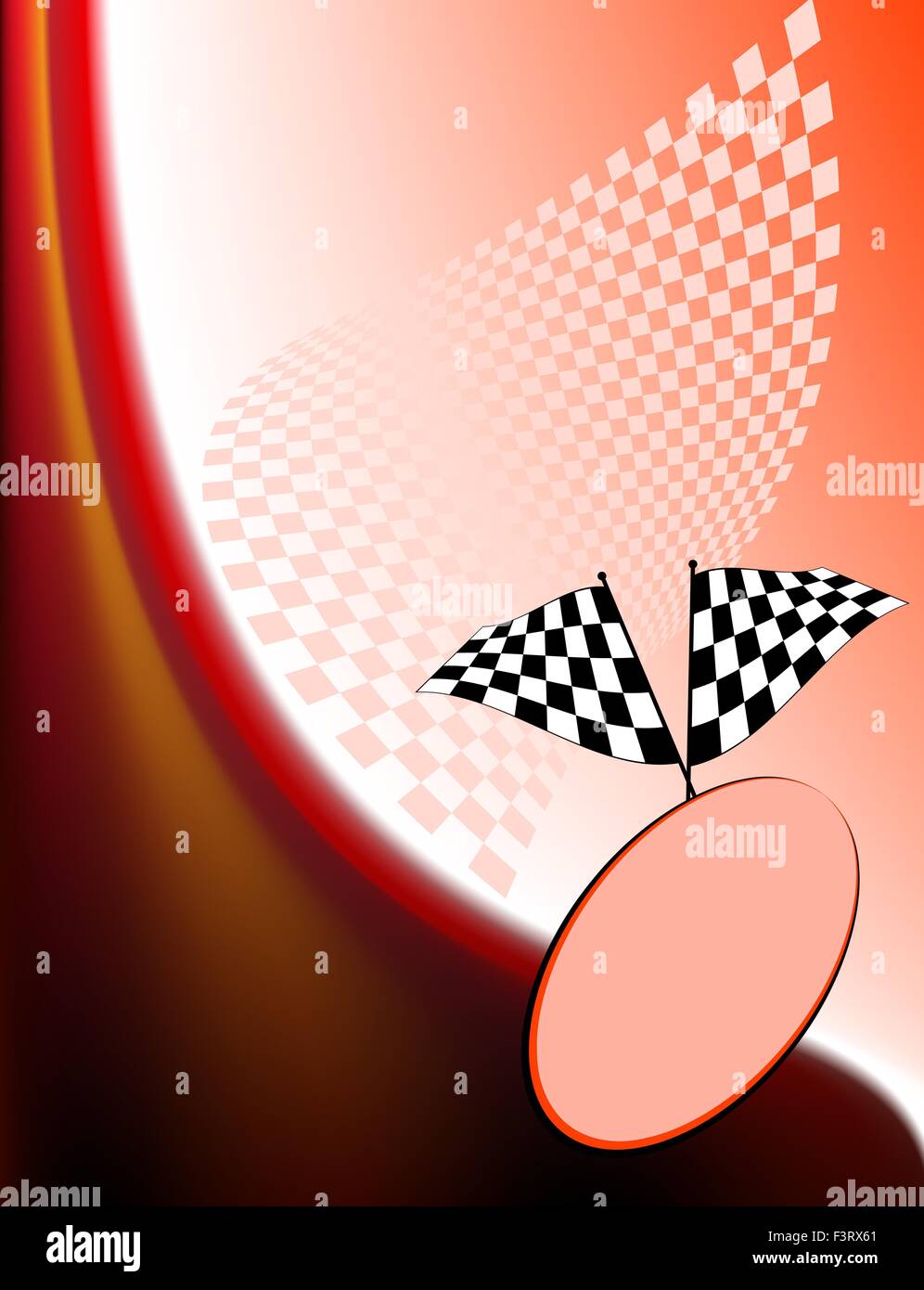 Carte de course Banque d'images vectorielles - Alamy