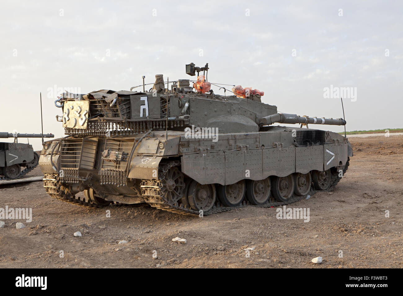 Merkava 4 char de combat principal Baz Photo Stock - Alamy