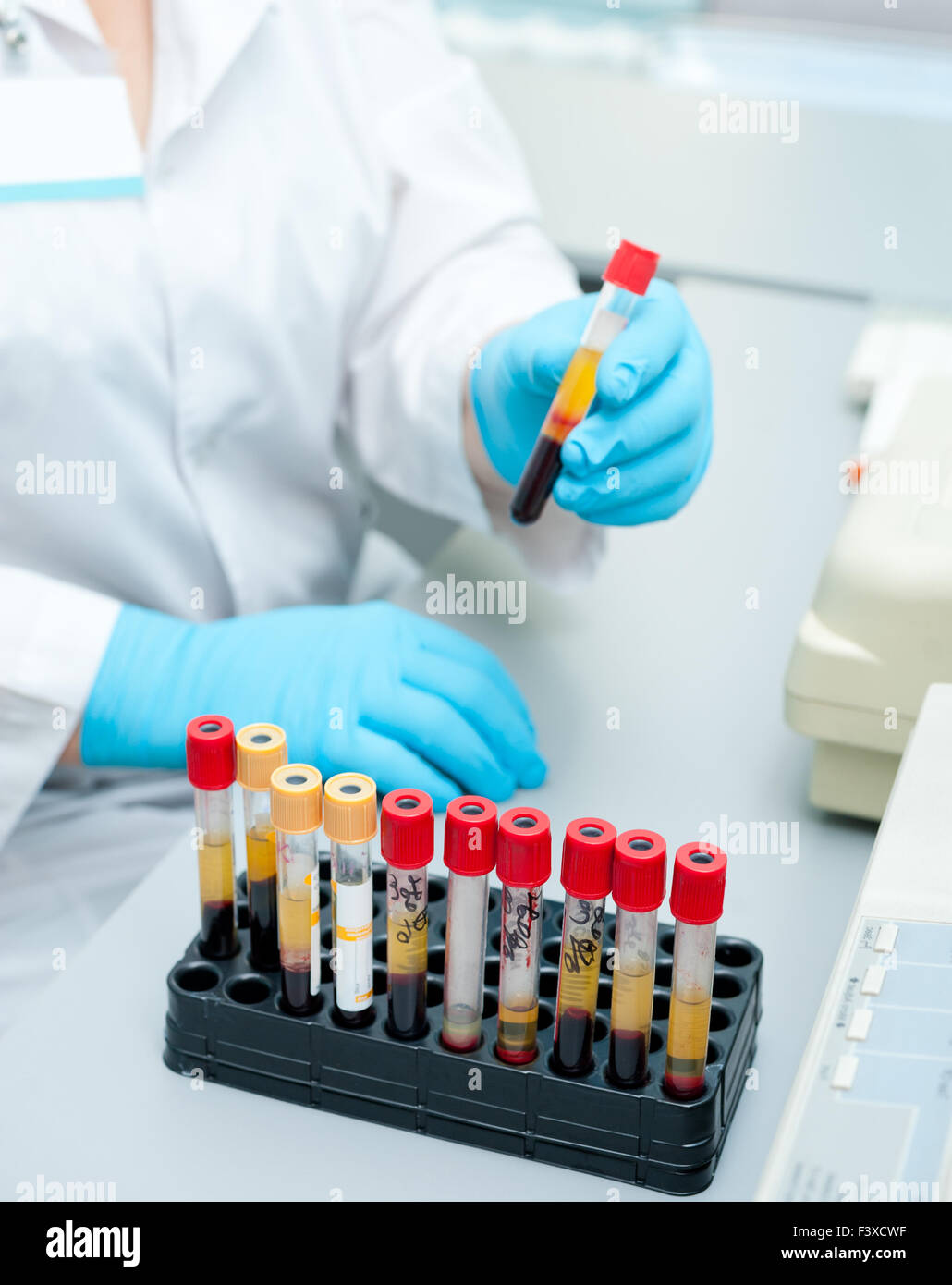 Test groupage sanguin Banque de photographies et d’images à haute ...