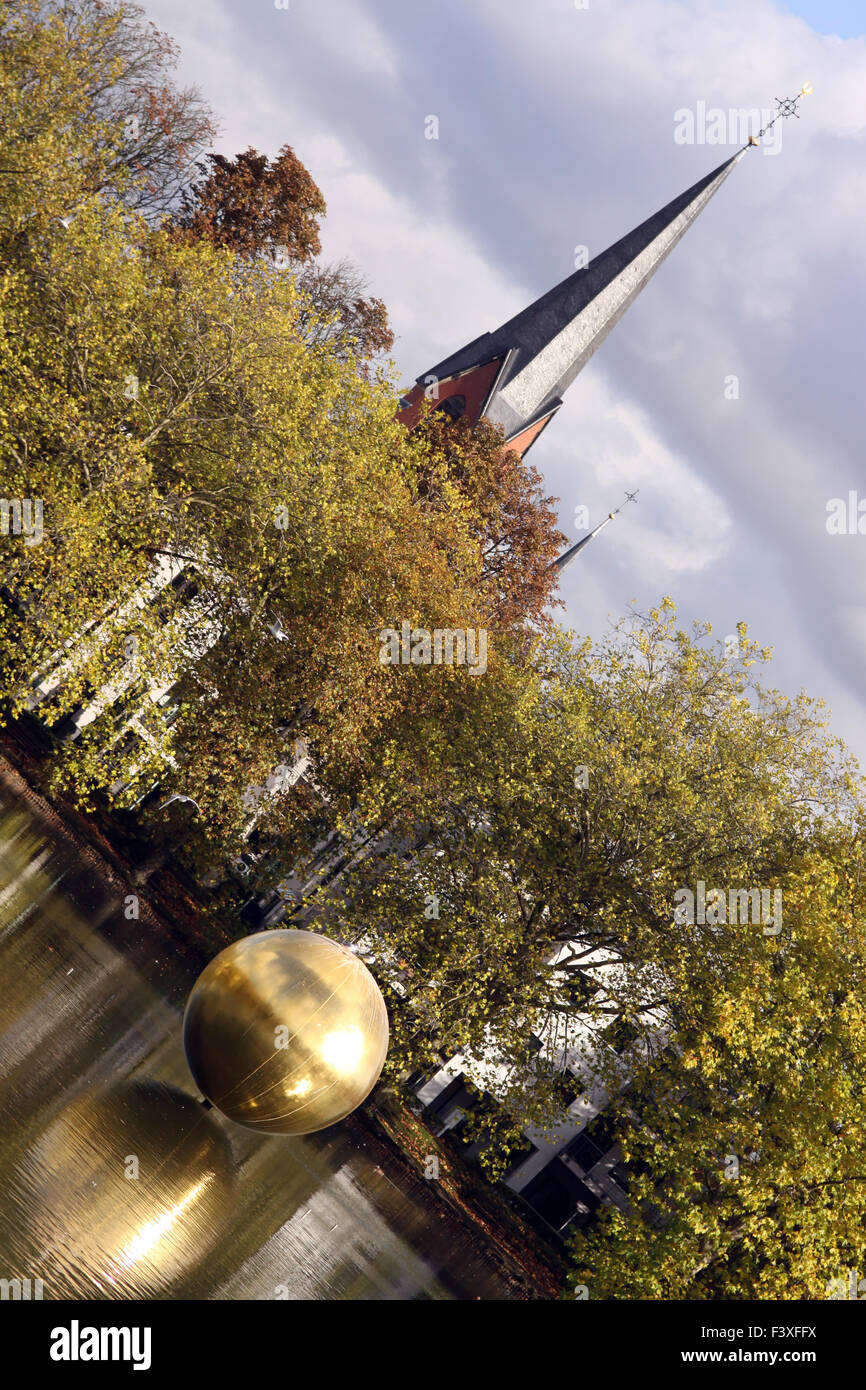 Schloss benrath castle with pond Banque de photographies et d’images à ...