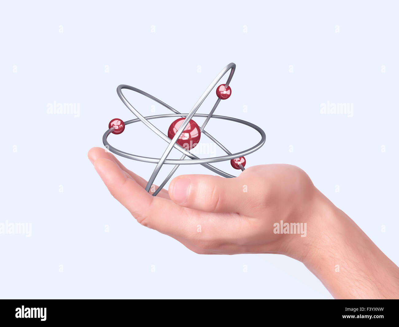 Structure de la peau humaine atome Banque de photographies et d’images ...