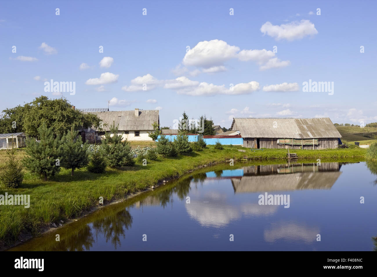 Paysage maison rurale Banque de photographies et d’images à haute ...