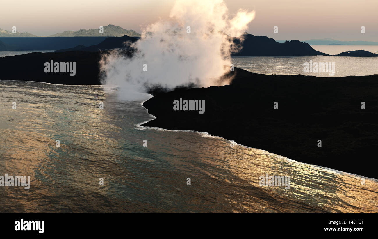 Gunung anak Banque de photographies et d’images à haute résolution - Alamy