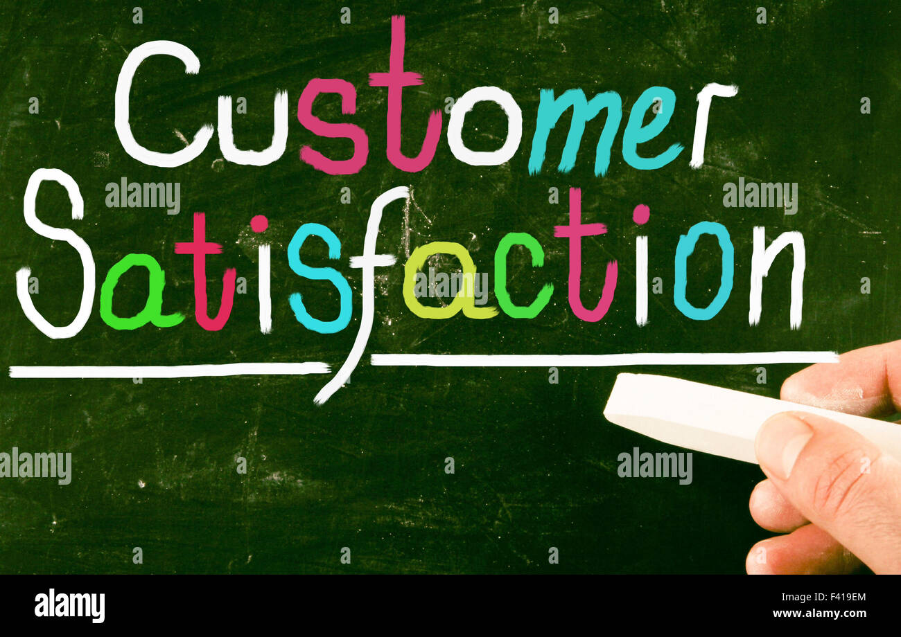 Satisfaction client Banque de photographies et d’images à haute ...