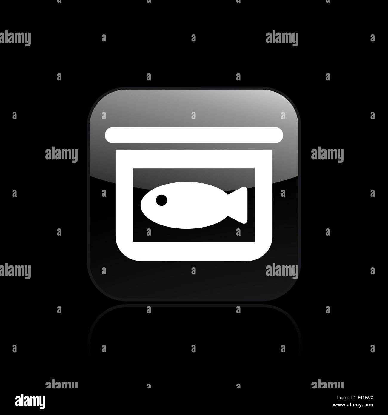 Icone poisson Banque de photographies et d’images à haute résolution ...