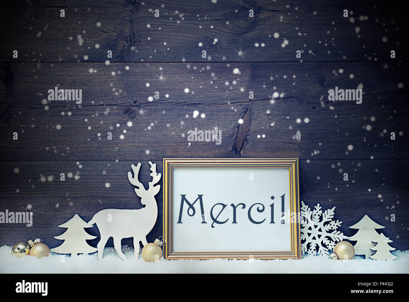 Vintage merci Banque de photographies et d’images à haute résolution ...