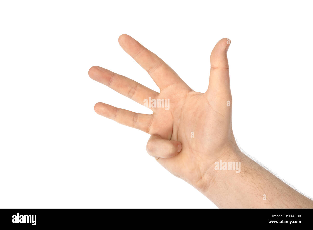 Finger counting europe Banque de photographies et d’images à haute ...