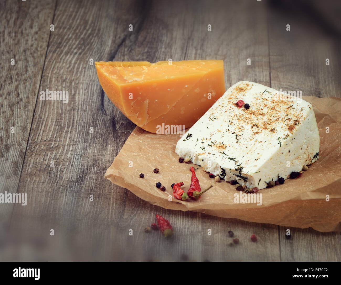 Sortes de fromages Banque de photographies et d’images à haute ...