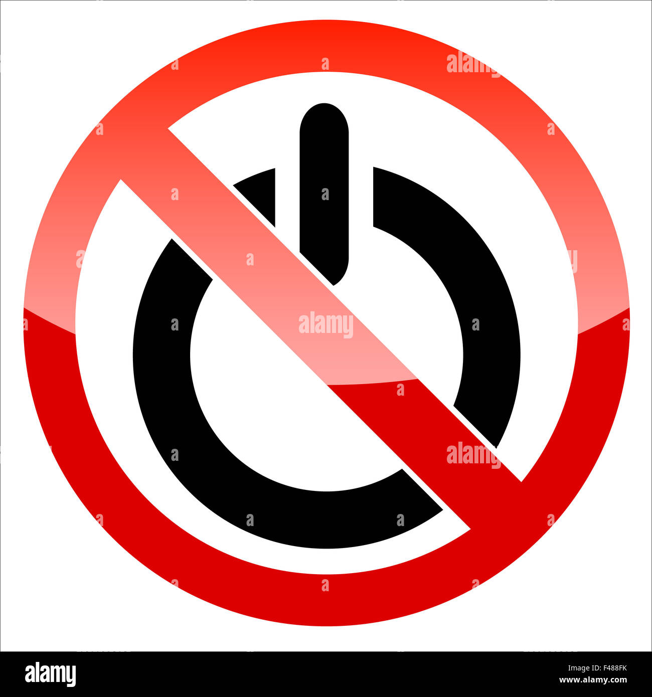 Prohibition signal Banque de photographies et d’images à haute ...