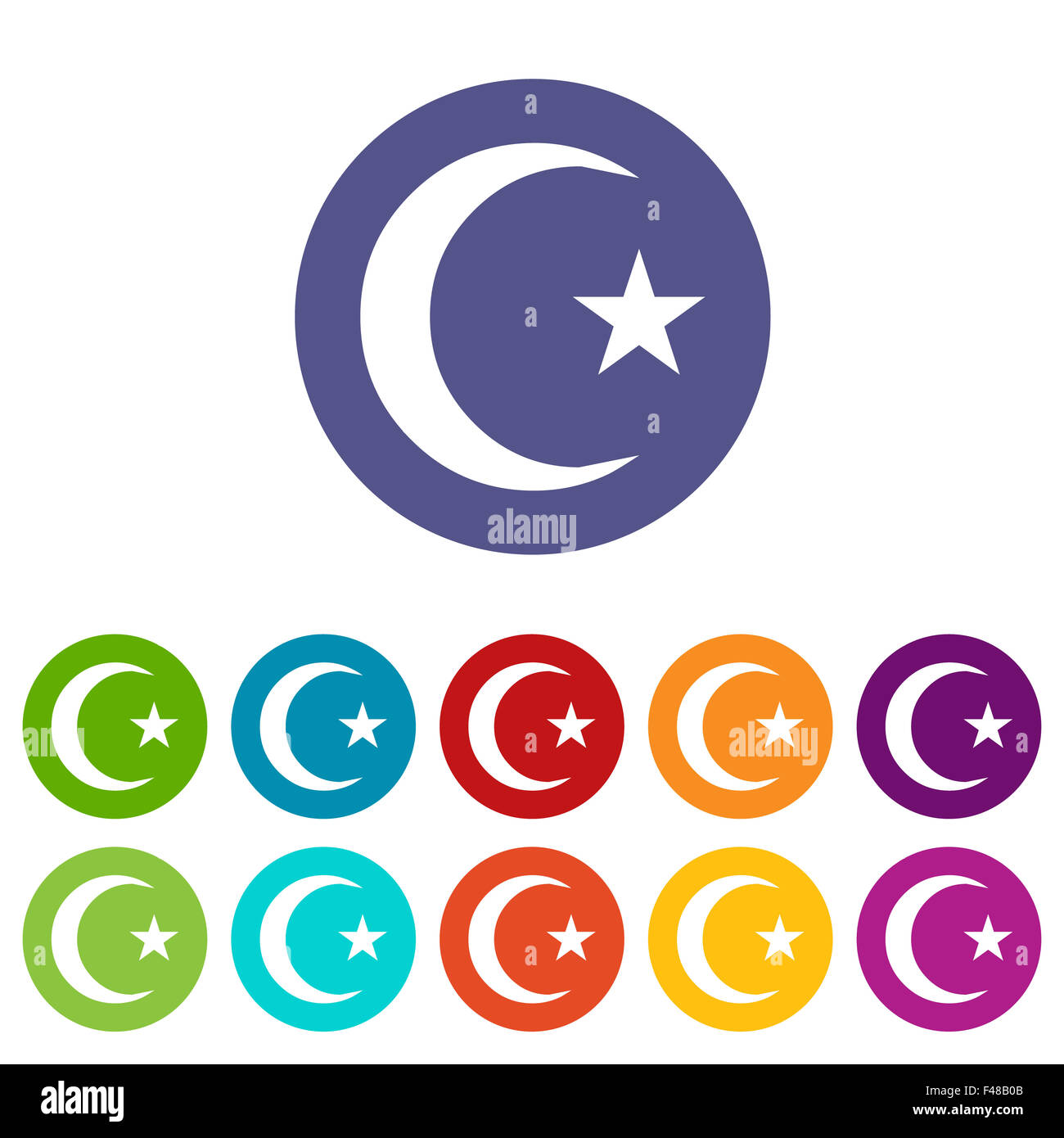 Symbole islam Banque de photographies et d’images à haute résolution ...