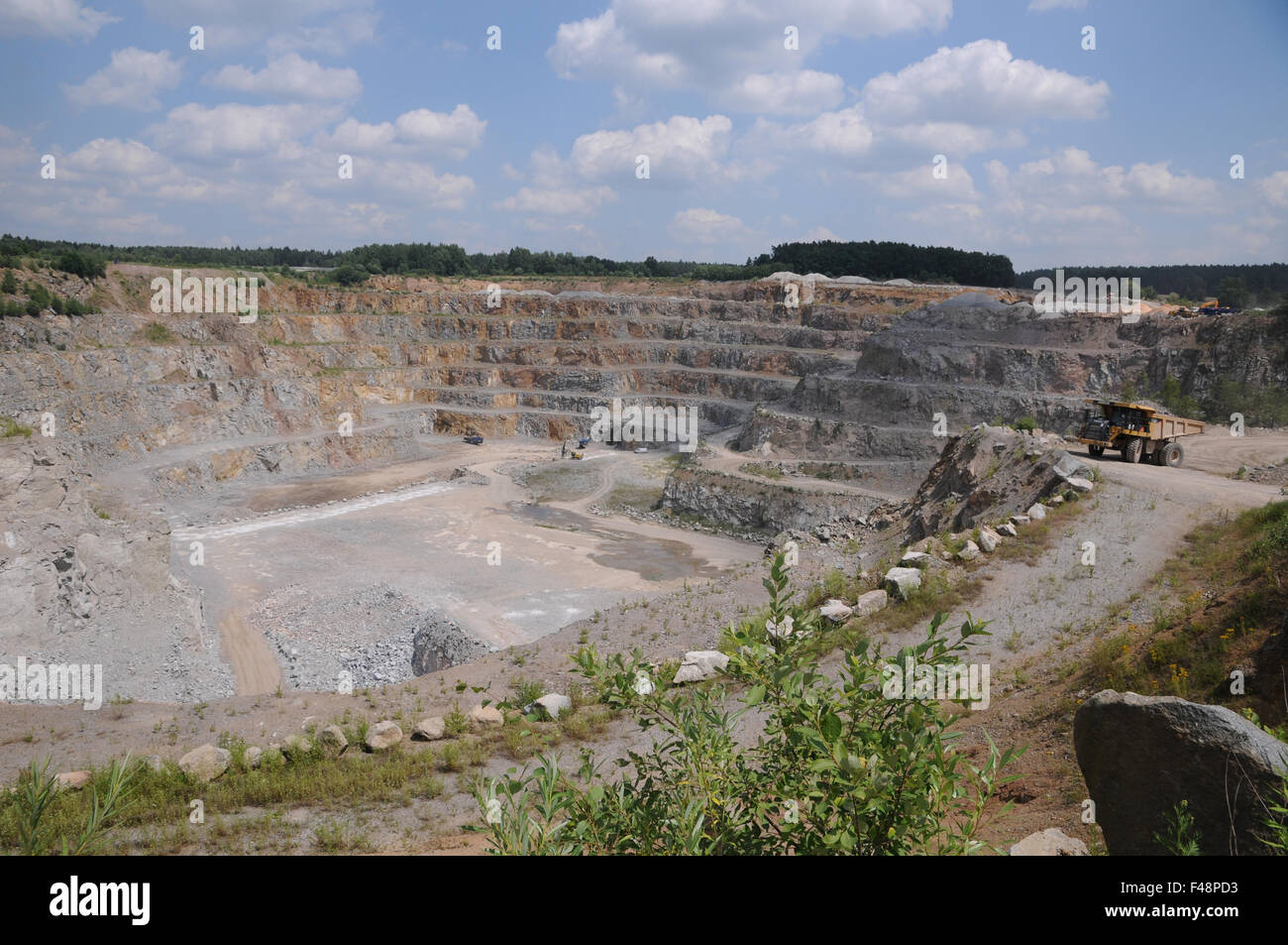 Carrière De Granit Banque d'image et photos - Alamy