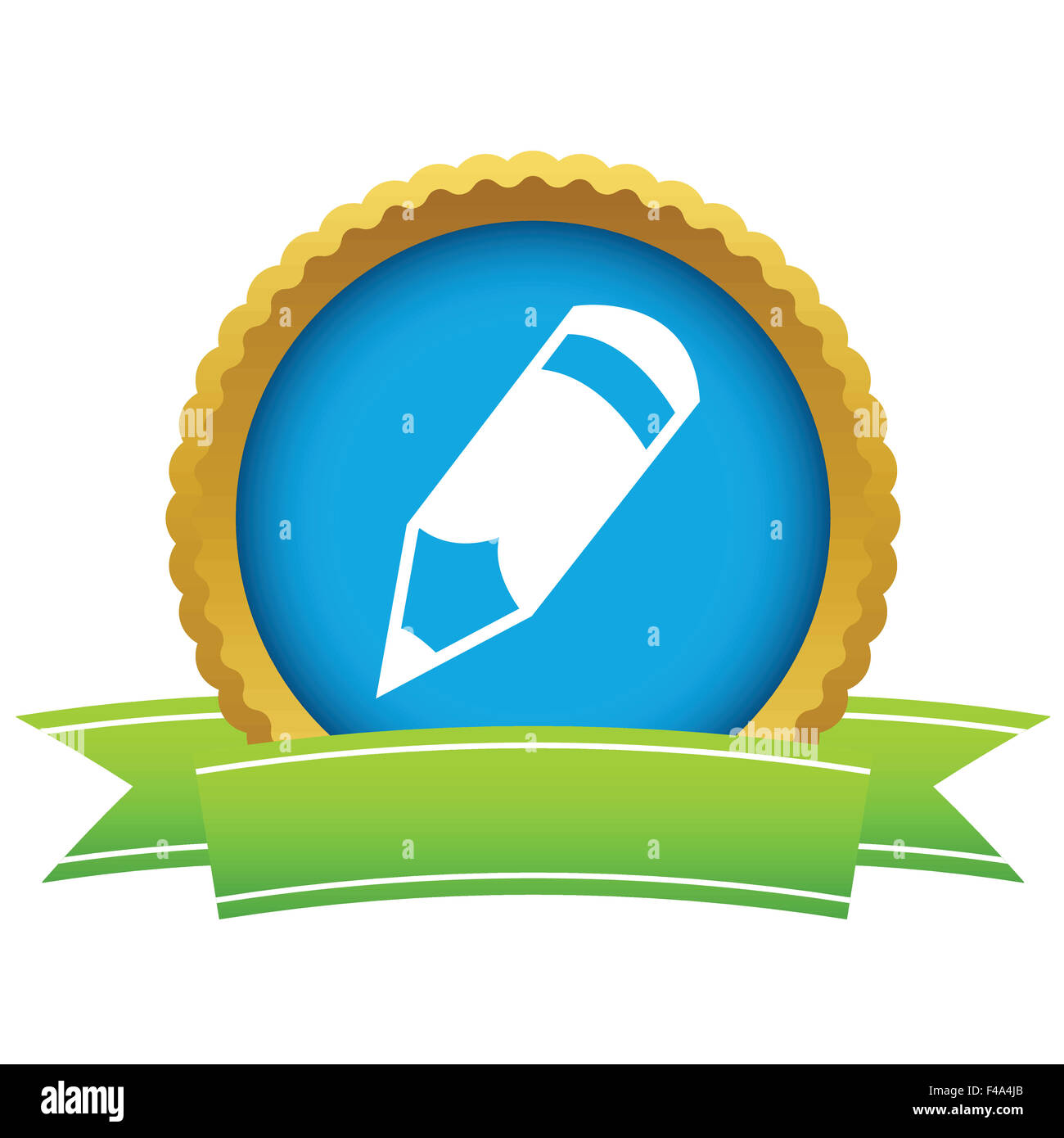 Logo de crayon Banque de photographies et d’images à haute résolution ...