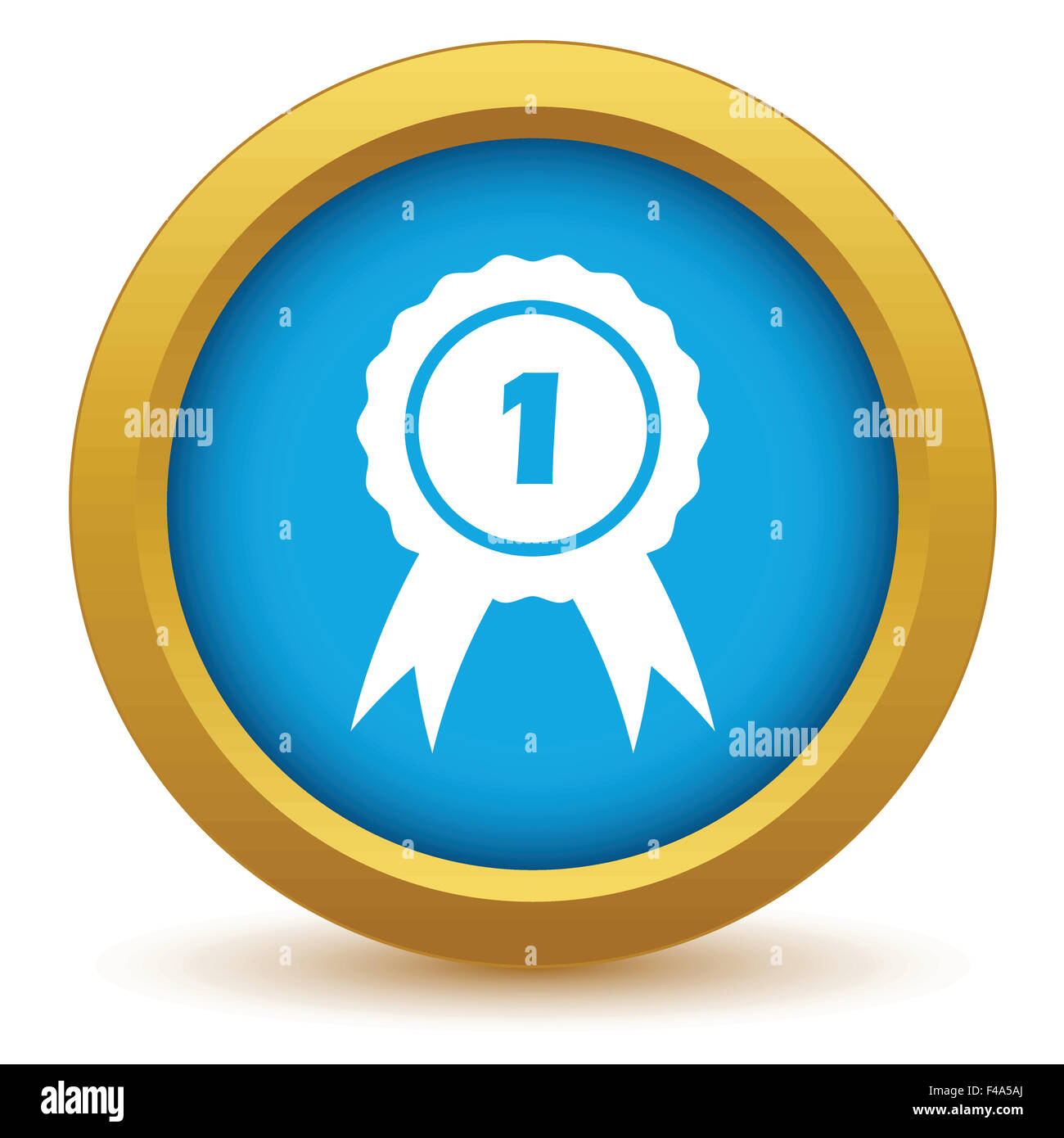 1st place medal Banque d'images détourées - Alamy