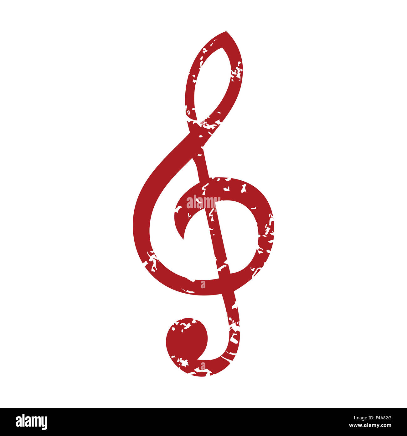 Partition musique logo Banque d'images détourées - Alamy