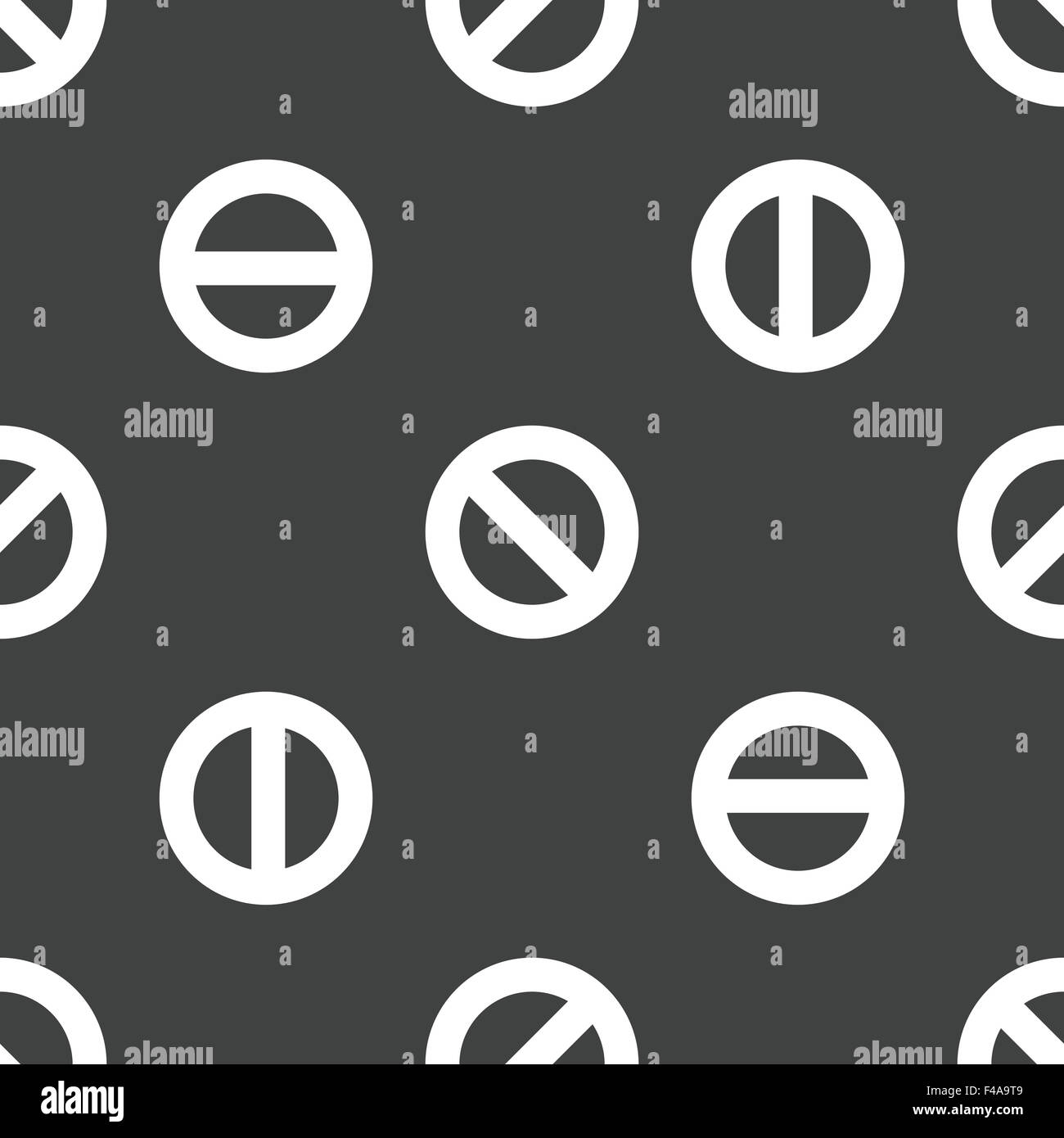 No symbol Banque de photographies et d’images à haute résolution - Alamy