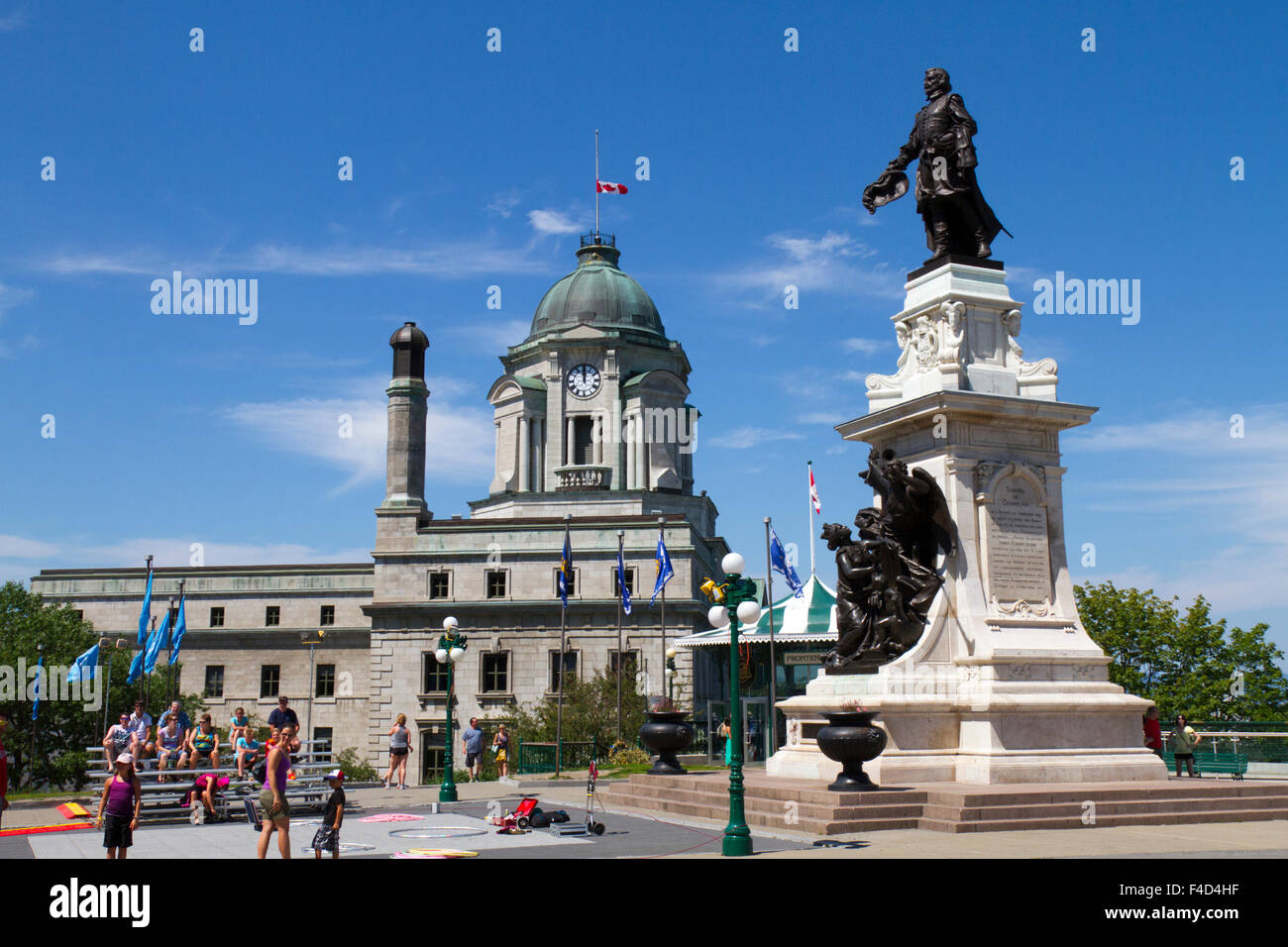 Samuel de champlain quebec 1608 Banque de photographies et d’images à ...