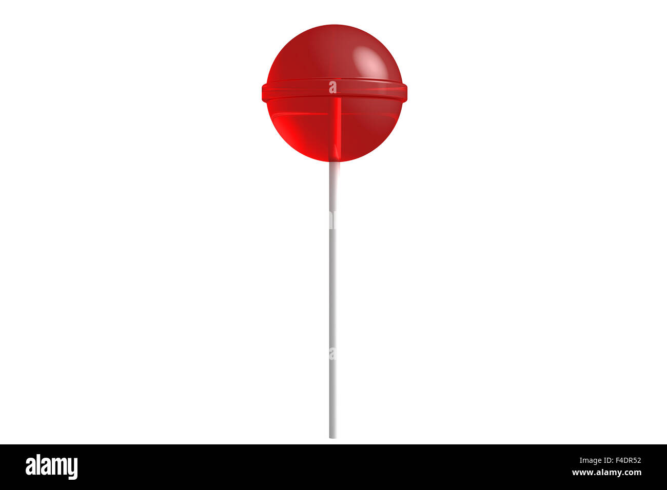 Sucette rouge et blanche Banque de photographies et d’images à haute ...