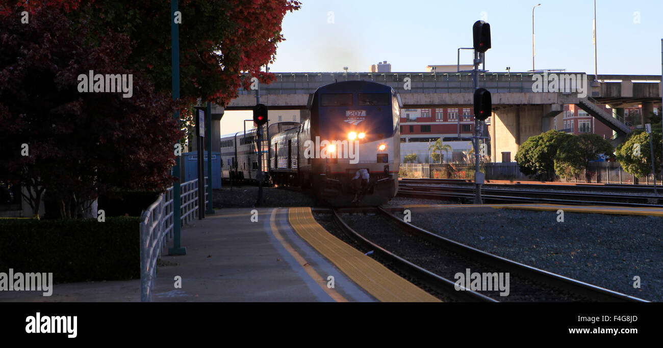 California zephyr and train Banque de photographies et d’images à haute ...