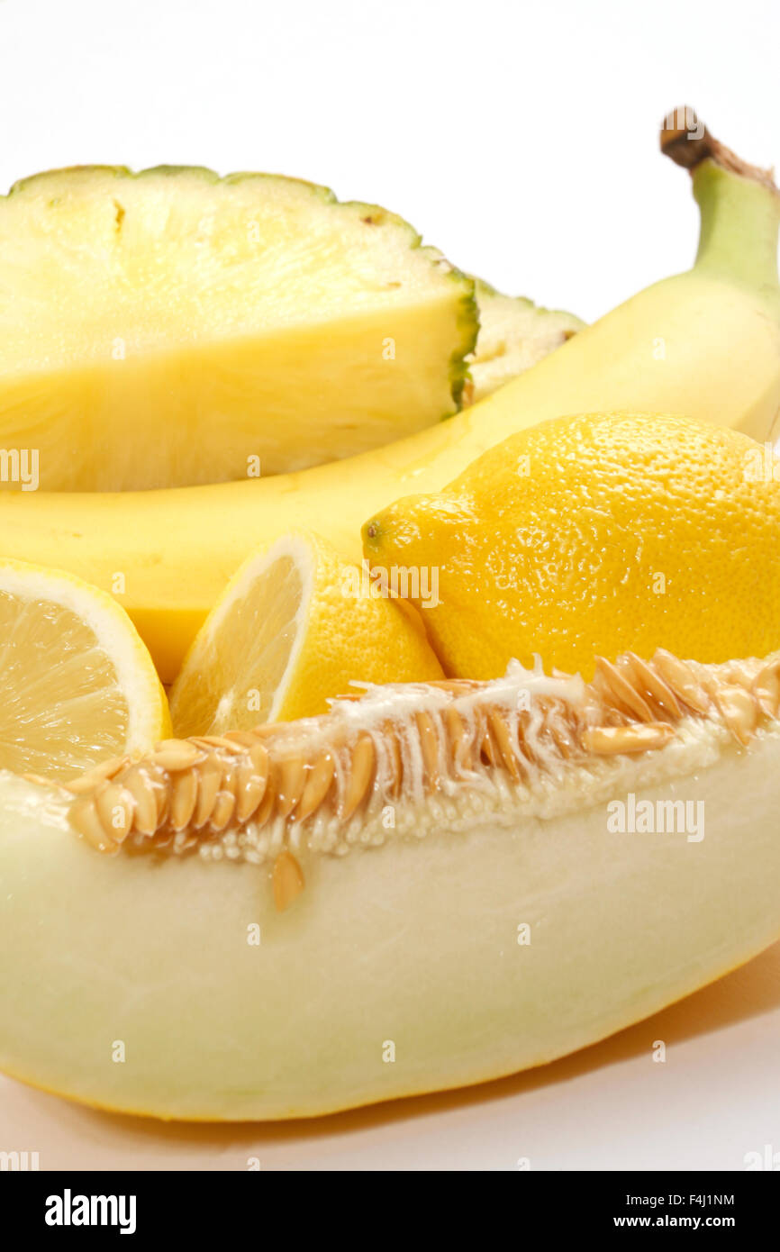 Fruit jaune Banque de photographies et d’images à haute résolution - Alamy