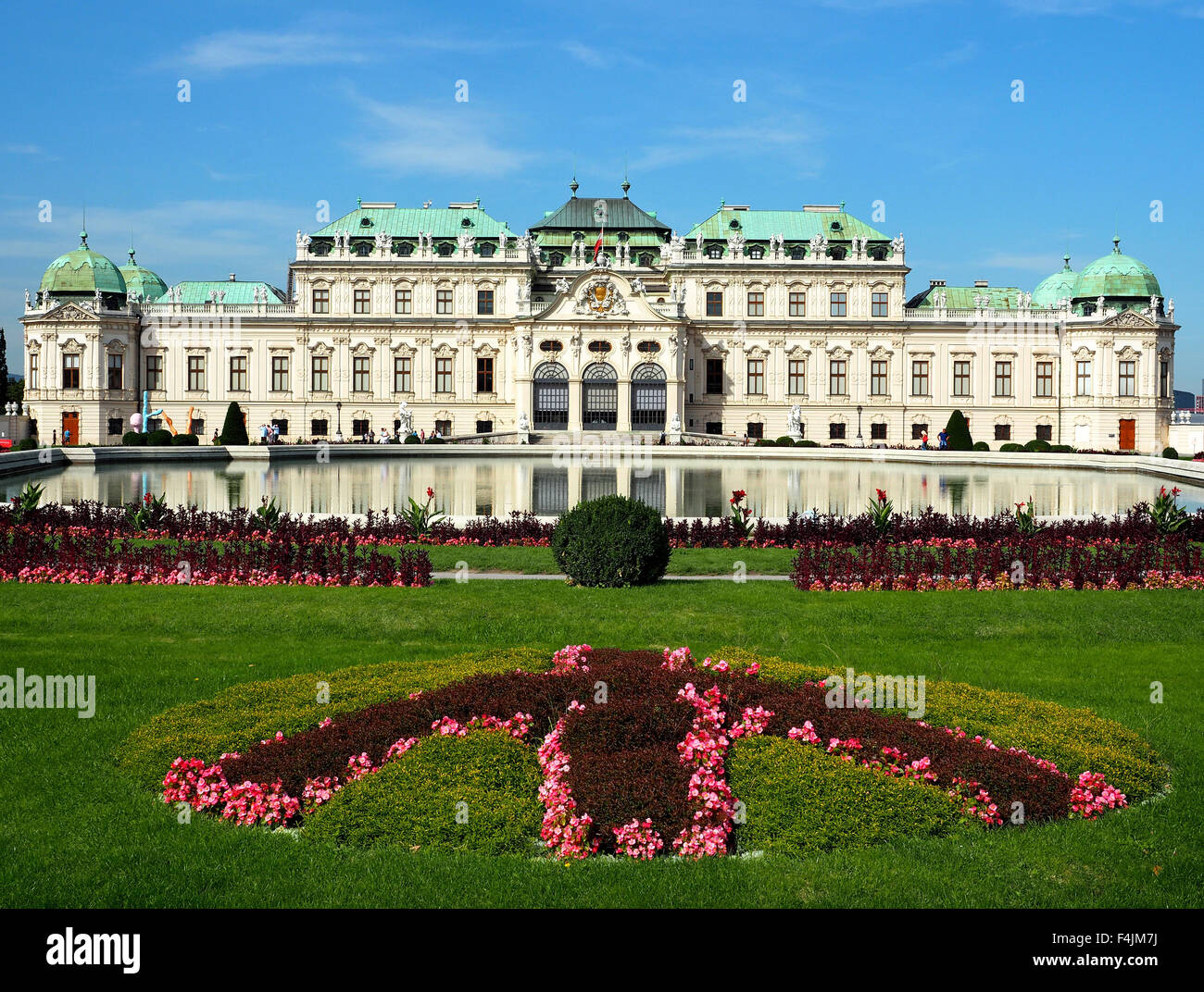 Le Palais du Belvédère et museum, Vienne, Autriche Photo Stock - Alamy