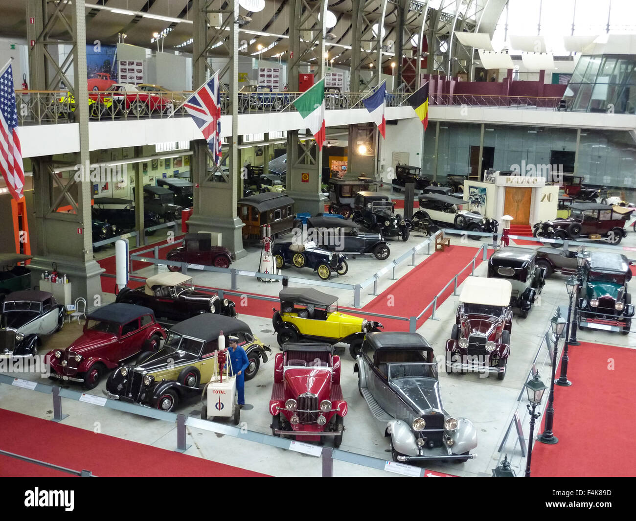 Musée de l'Autoworld à Bruxelles, Belgique Photo Stock - Alamy
