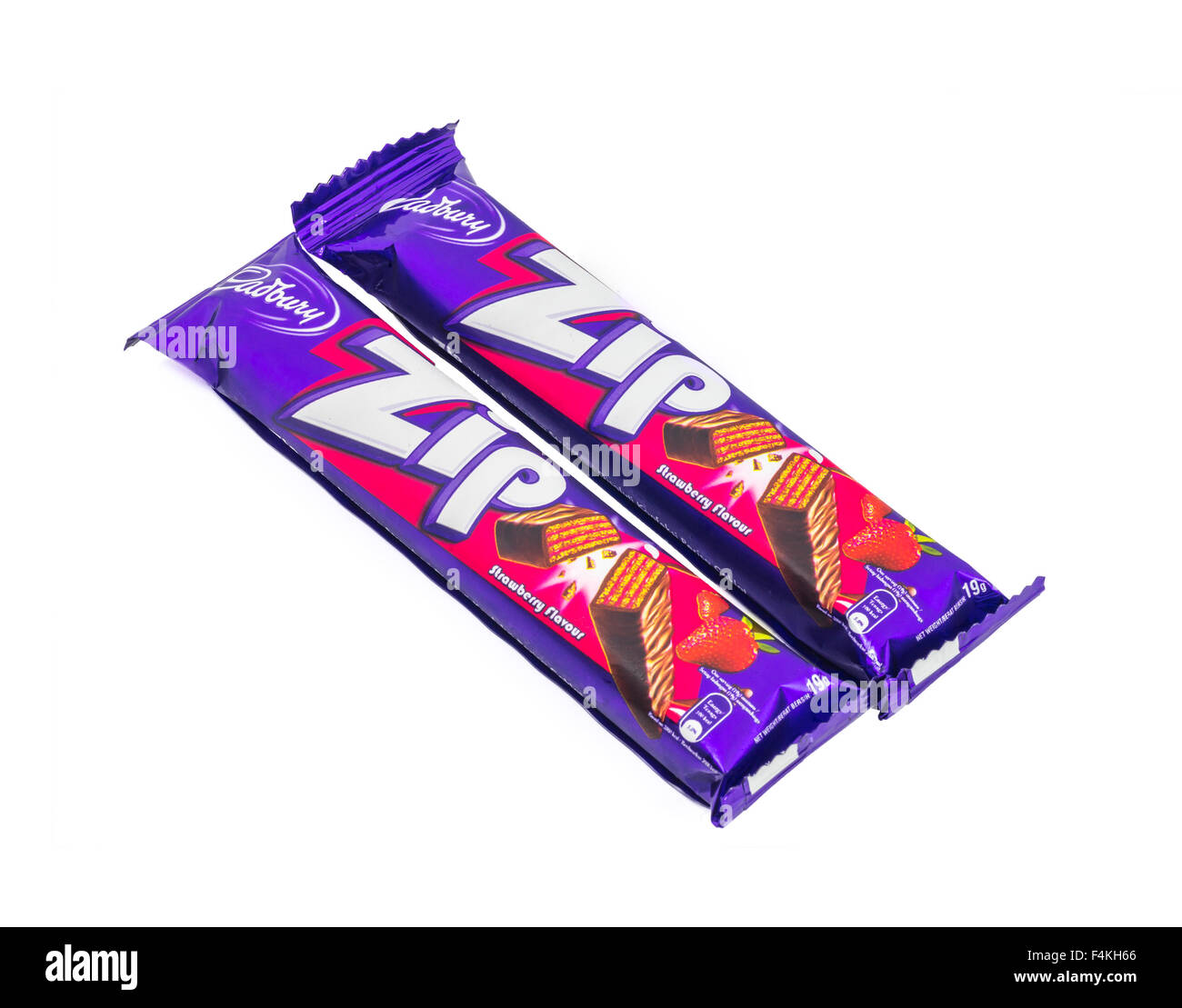 Cadbury zip chocolate wafer bar Banque de photographies et d’images à ...