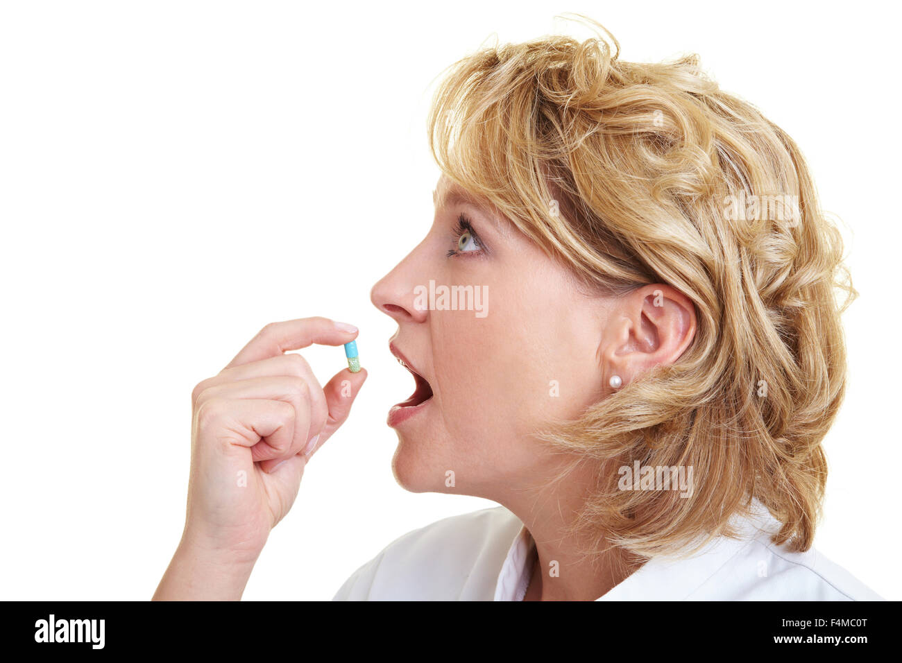 Pilule bleue Banque de photographies et d’images à haute résolution - Alamy