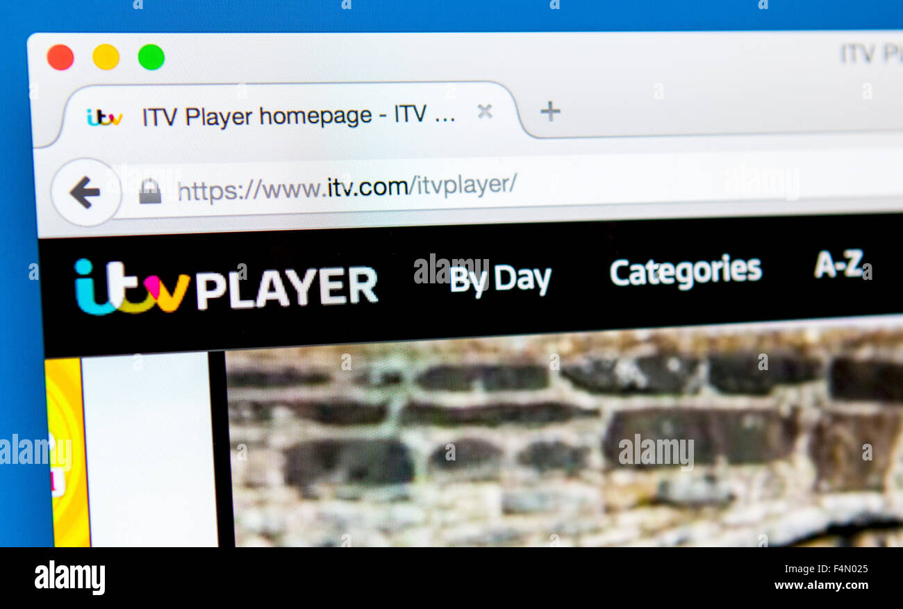 Itv player Banque de photographies et d’images à haute résolution - Alamy