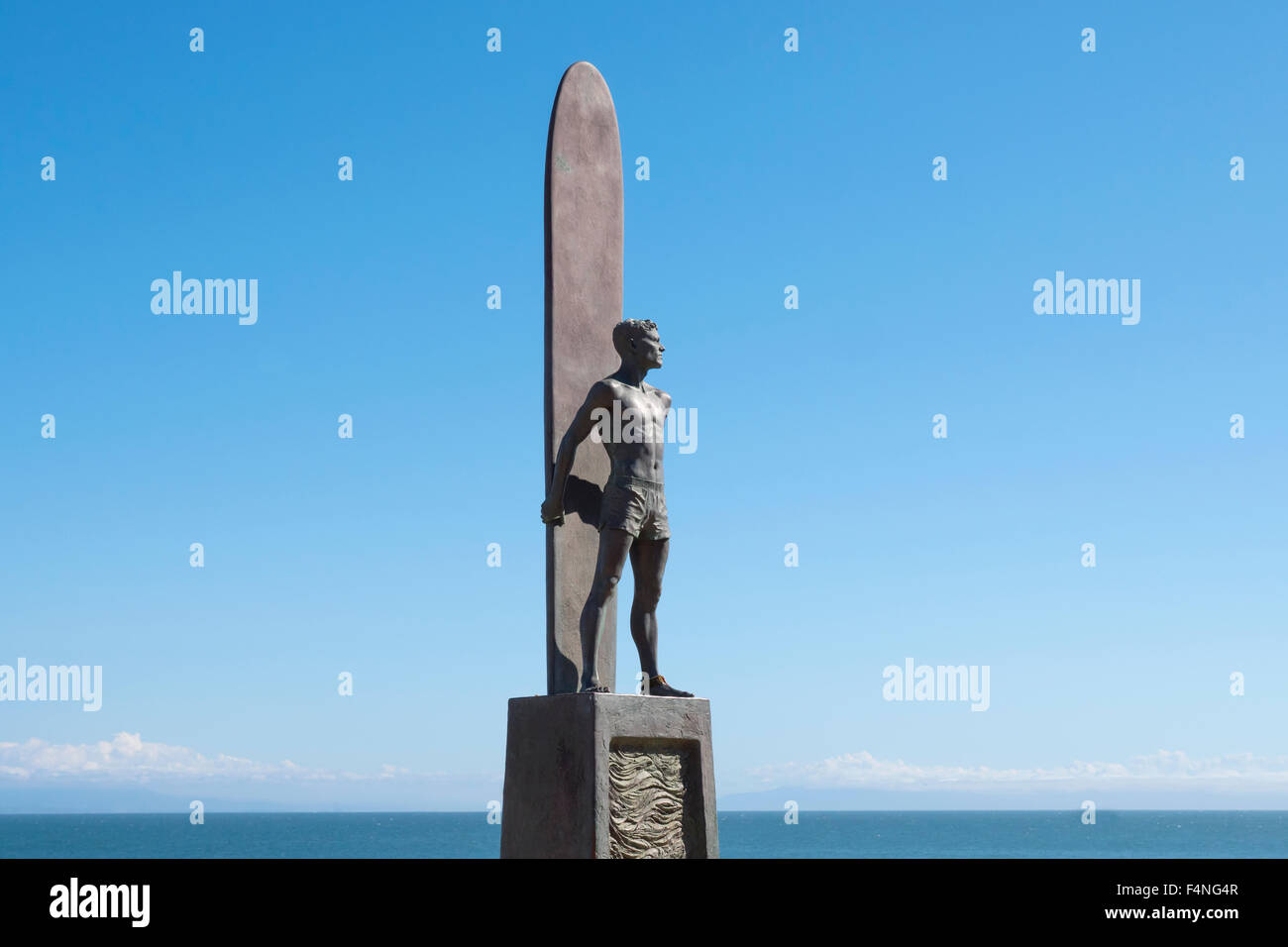Santa cruz california statue surfer Banque de photographies et d’images ...