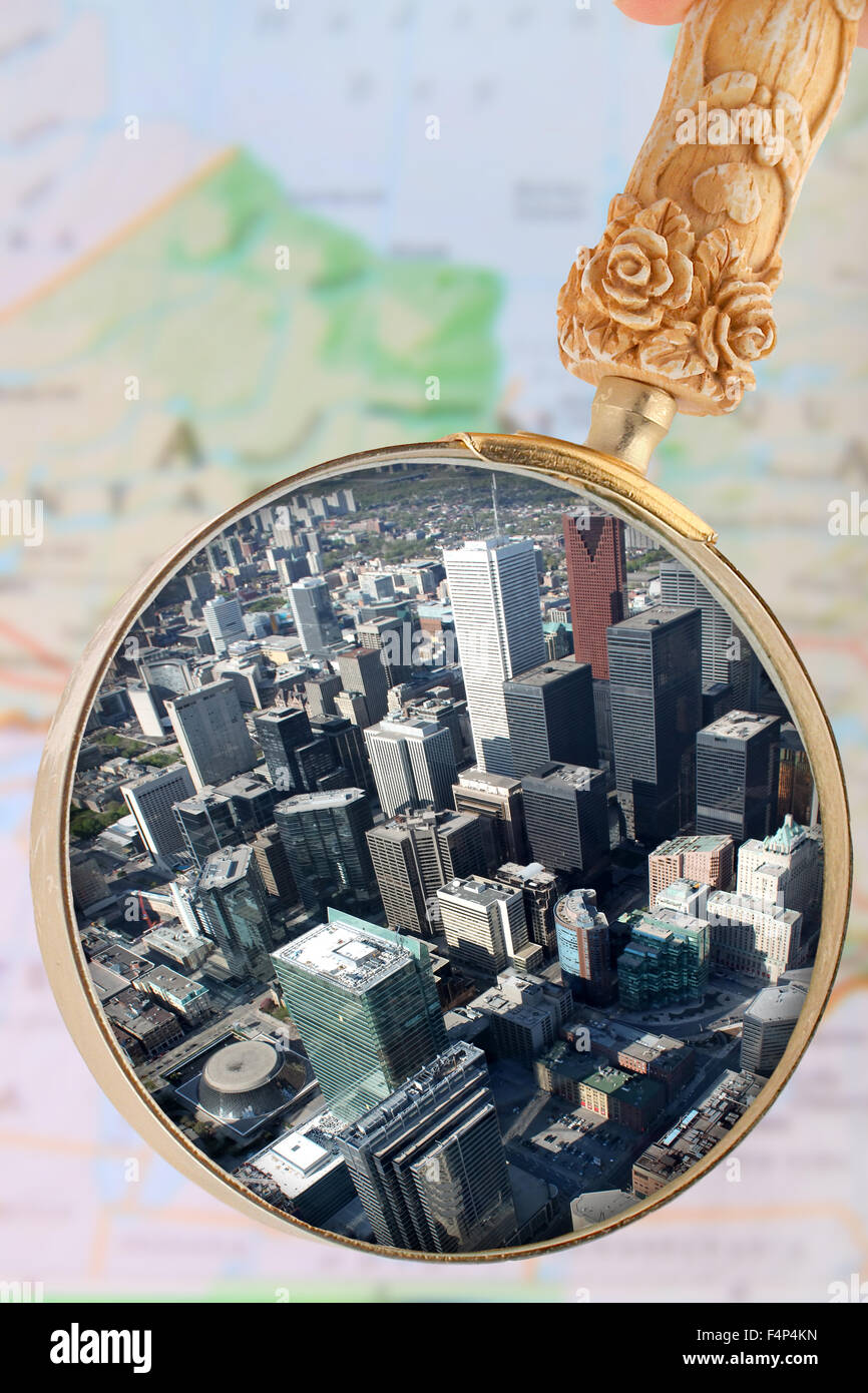 Mappa della metropolitana di toronto Banque de photographies et d ...