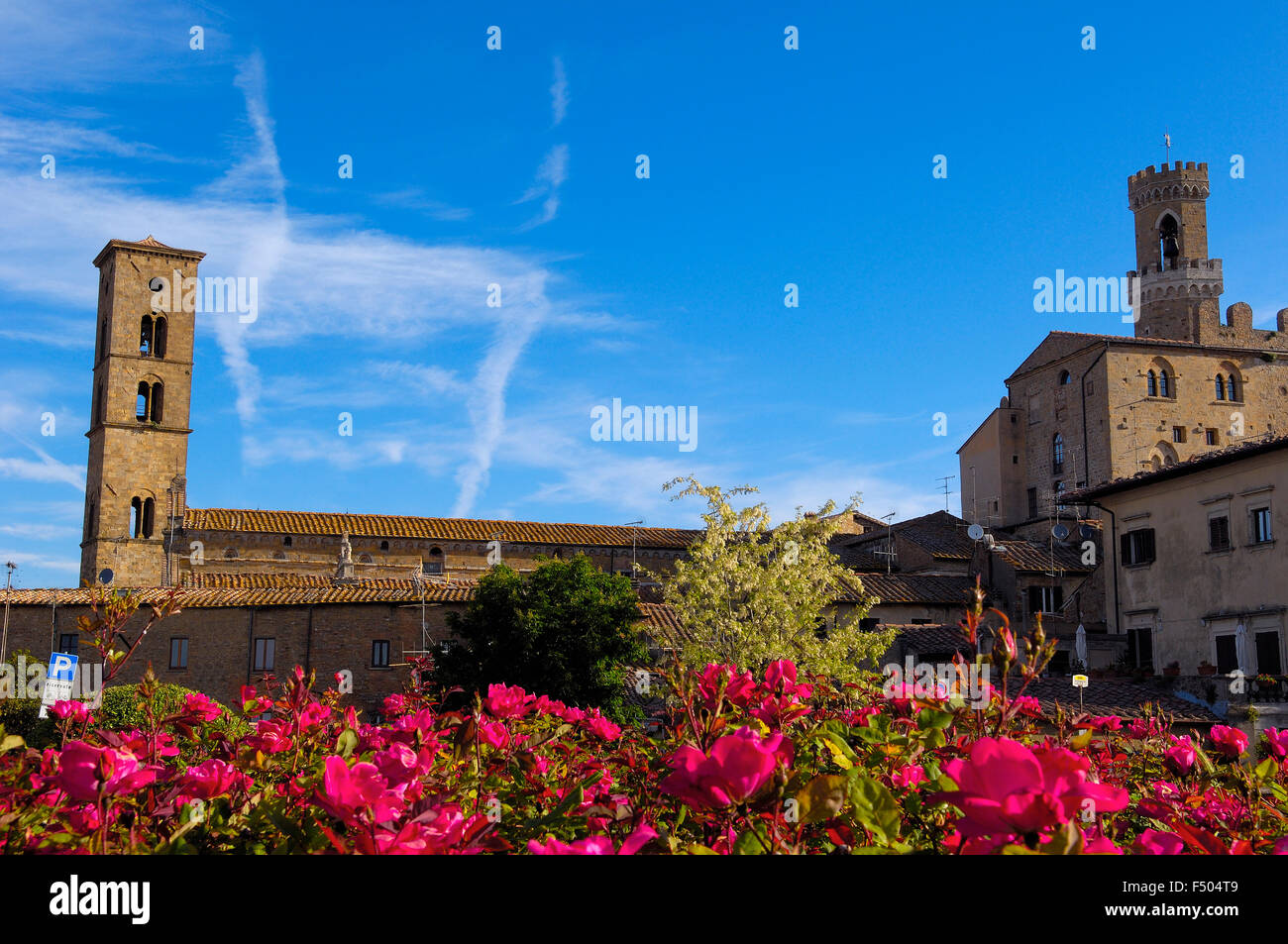 Volterra castle Banque de photographies et d’images à haute résolution ...