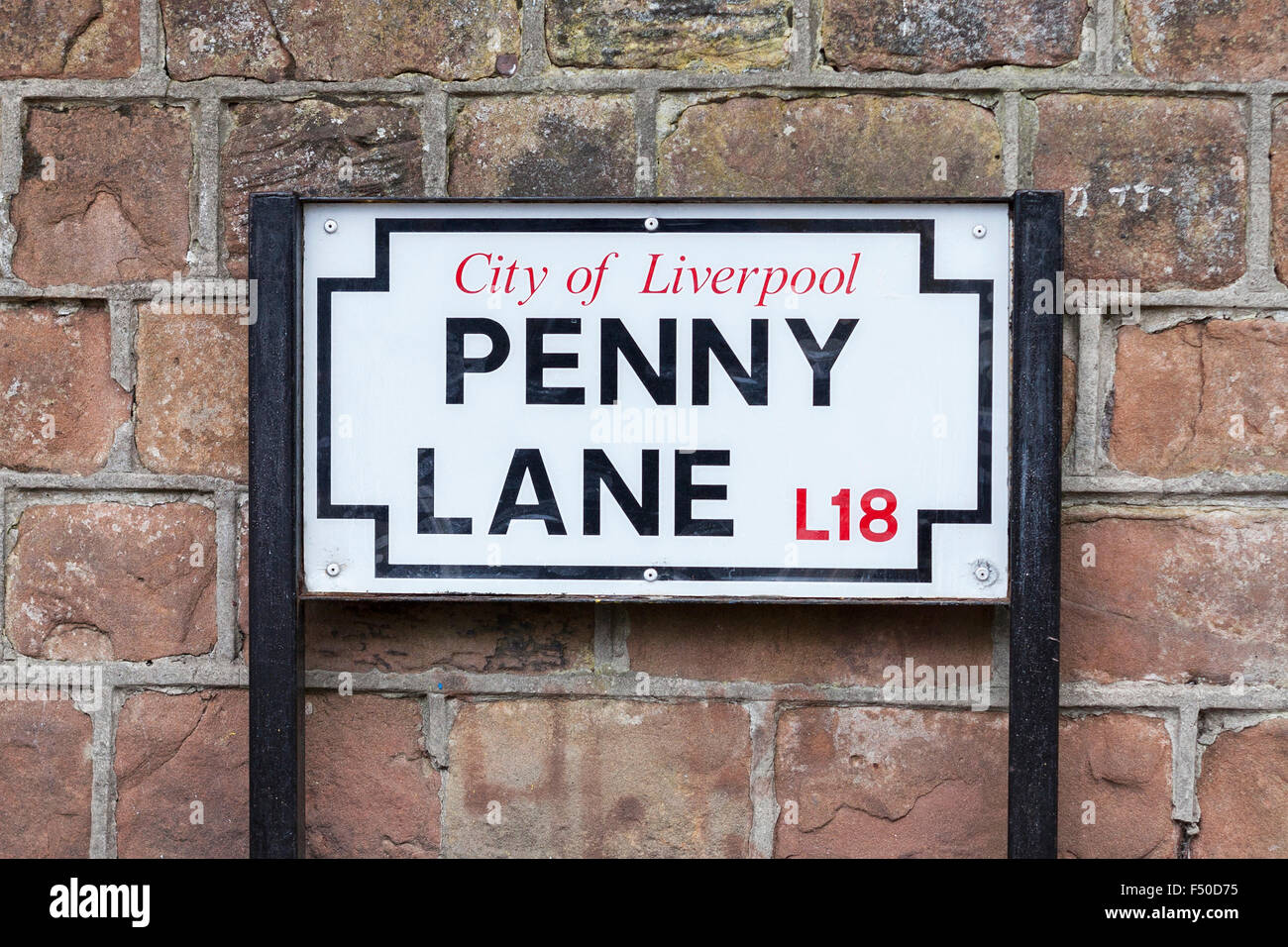 Penny lane sign Banque de photographies et d’images à haute résolution ...