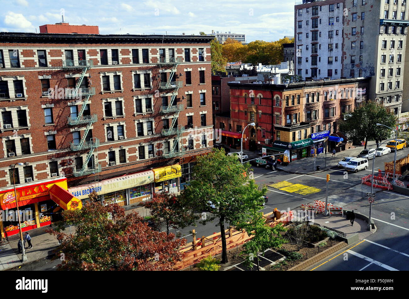 Intersection de broadway Banque de photographies et d’images à haute ...