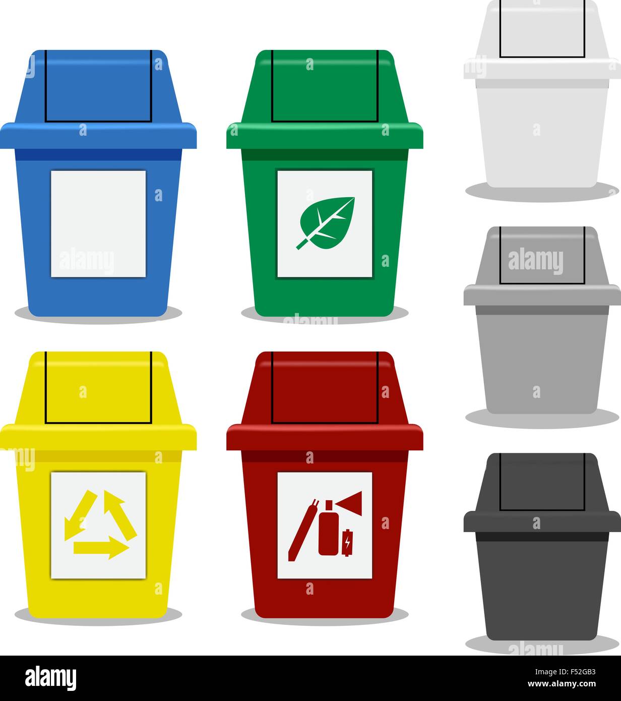 Symbole bin Banque de photographies et d’images à haute résolution - Alamy