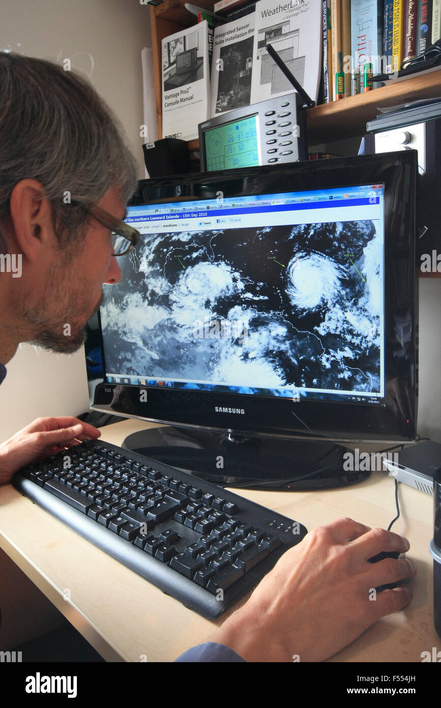 Weather meteorolog Banque de photographies et d’images à haute ...