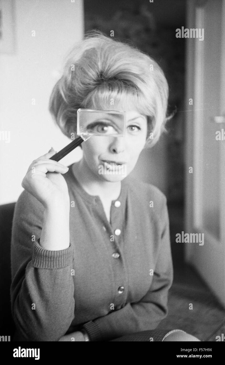 Deutsche Schlagersängerin Homonnay Eva, Deutschland 1960 er Jahre ...