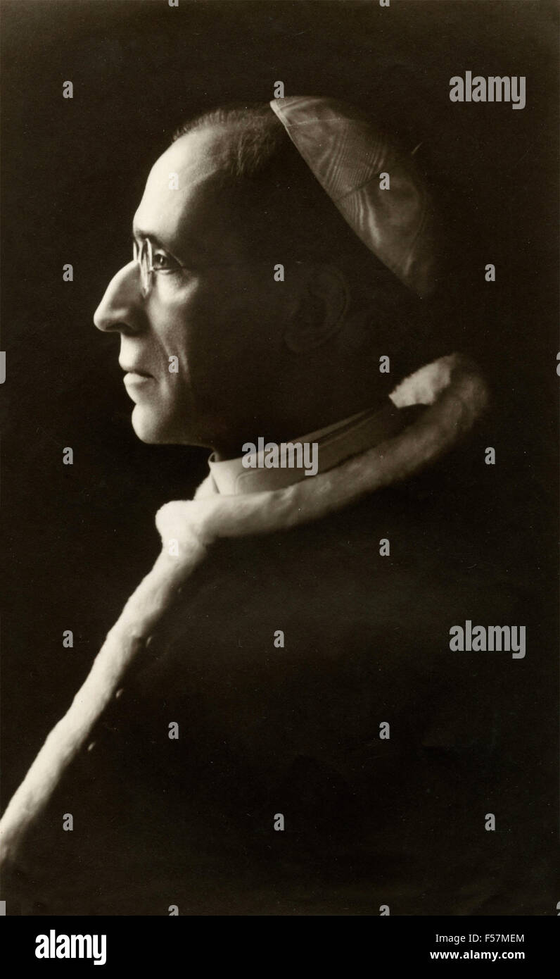 Portrait du pape pius xii pacelli Banque de photographies et d’images à ...