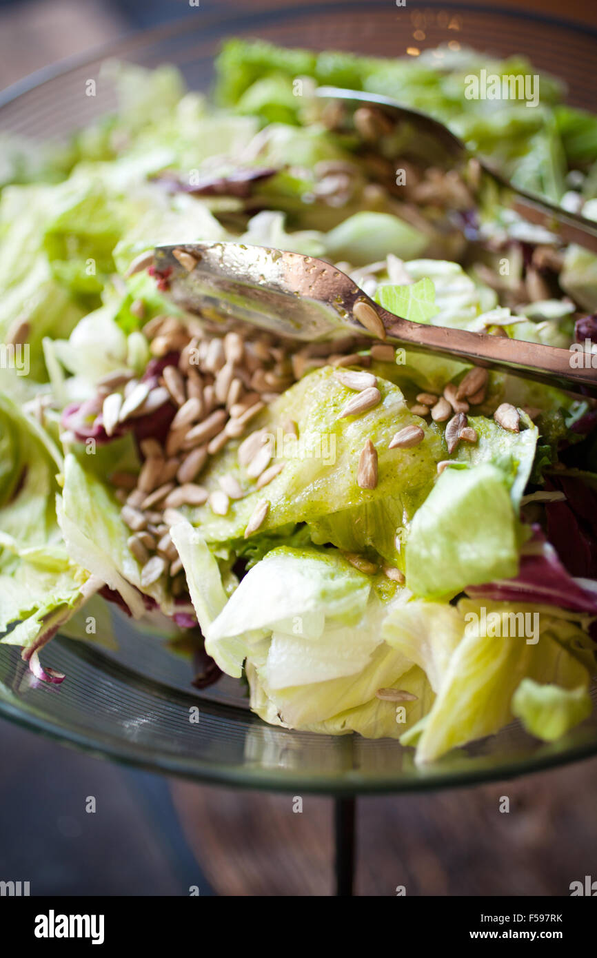 Salade Feuille De Laitue Banque d'image et photos - Alamy