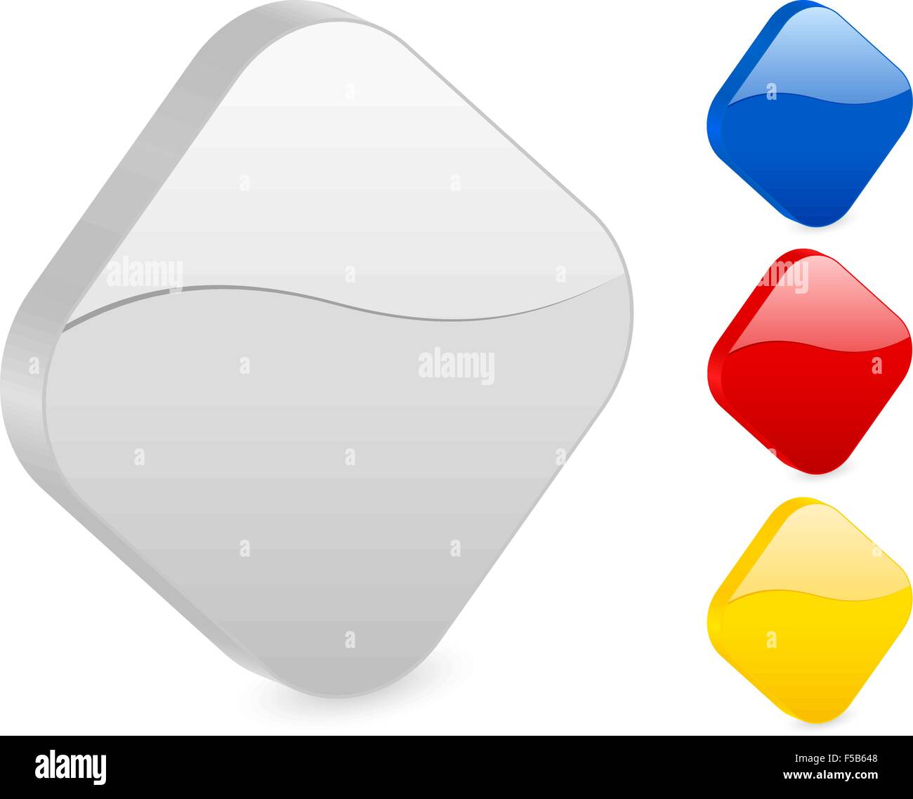 Rhombus icon Banque de photographies et d’images à haute résolution - Alamy