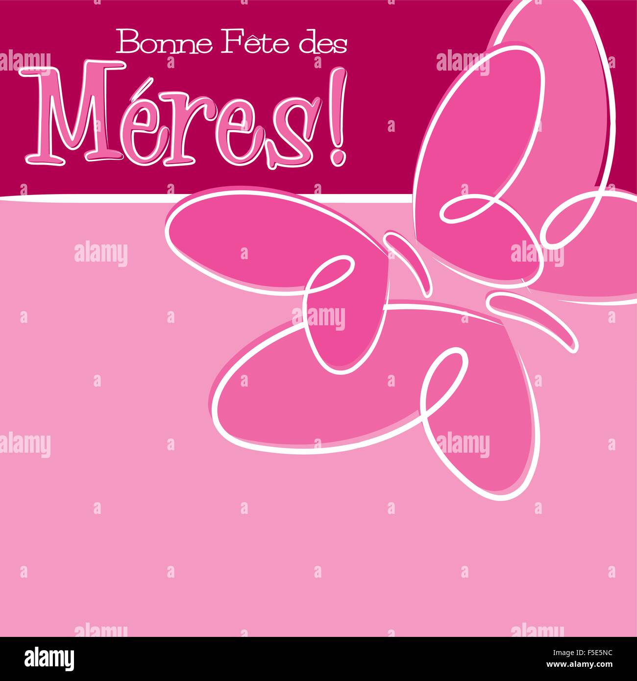 Bonne fête des mères en francais Banque de photographies et d’images à haute résolution - Alamy