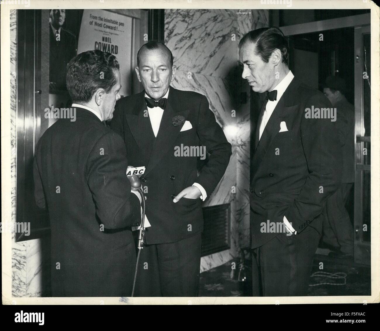 Noel coward rex harrison Banque de photographies et d’images à haute ...