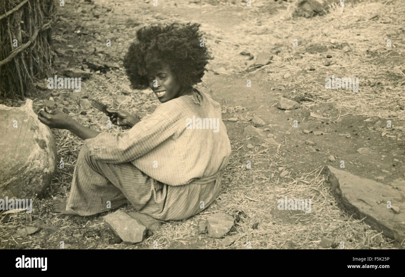 Cheveux touffus Banque de photographies et d’images à haute résolution ...