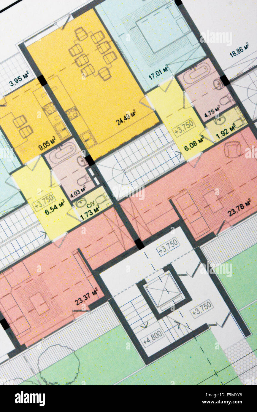 Floor plan Banque de photographies et d’images à haute résolution - Alamy