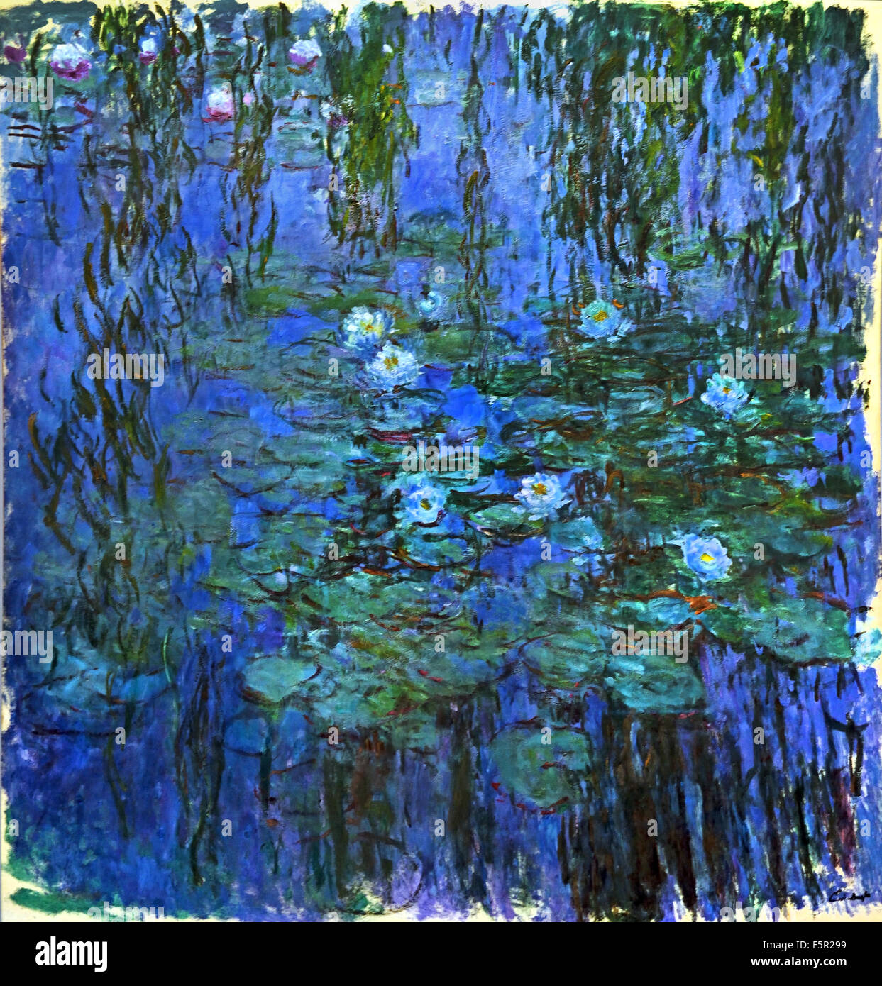 Nymphéas bleus - Blue Water Lilies 1916 - 1919 Claude Monet 1840 - 1926 ...