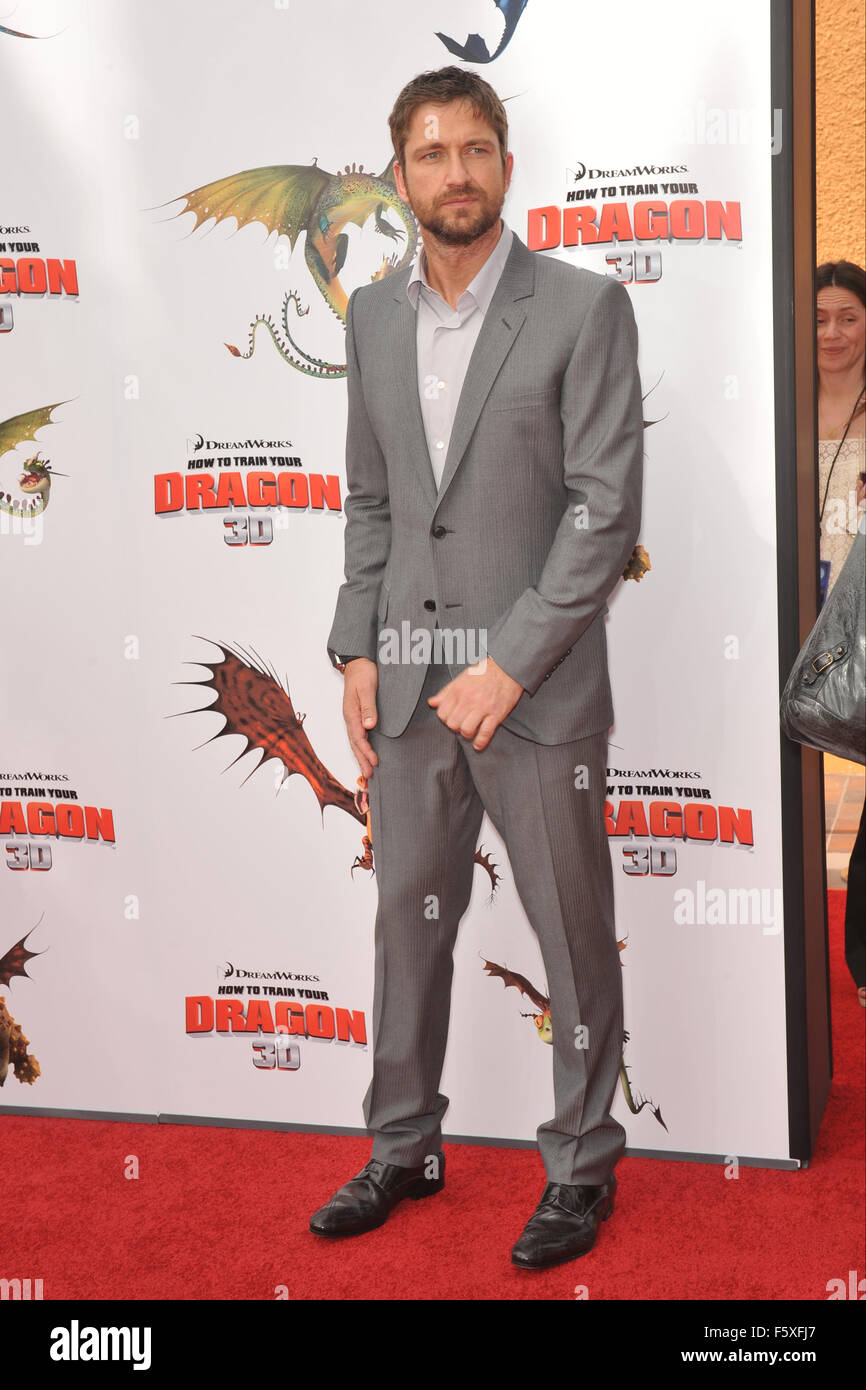 LOS ANGELES, CA - le 21 mars 2010 : Gerard Butler au Los Angeles ...