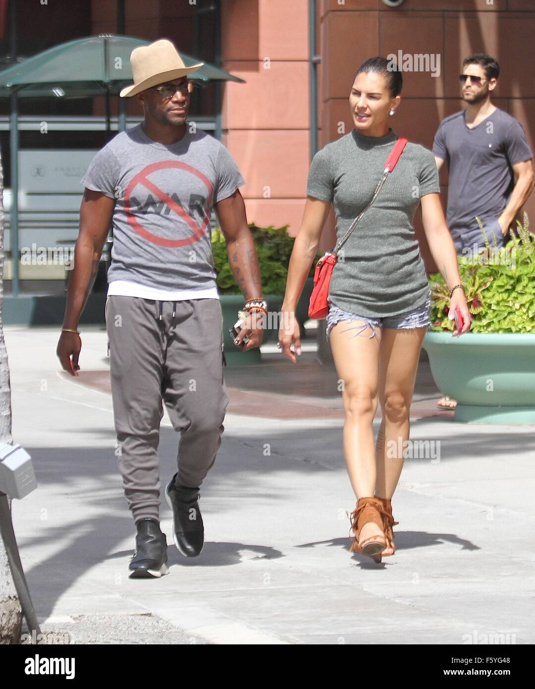 Taye diggs and girlfriend amanza smith brown Banque de photographies et ...