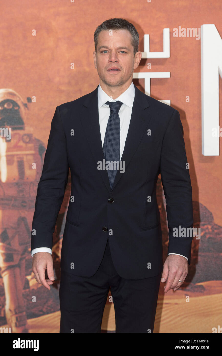 Le Martien Première européenne tenue à l'Odeon Leicester Square ...