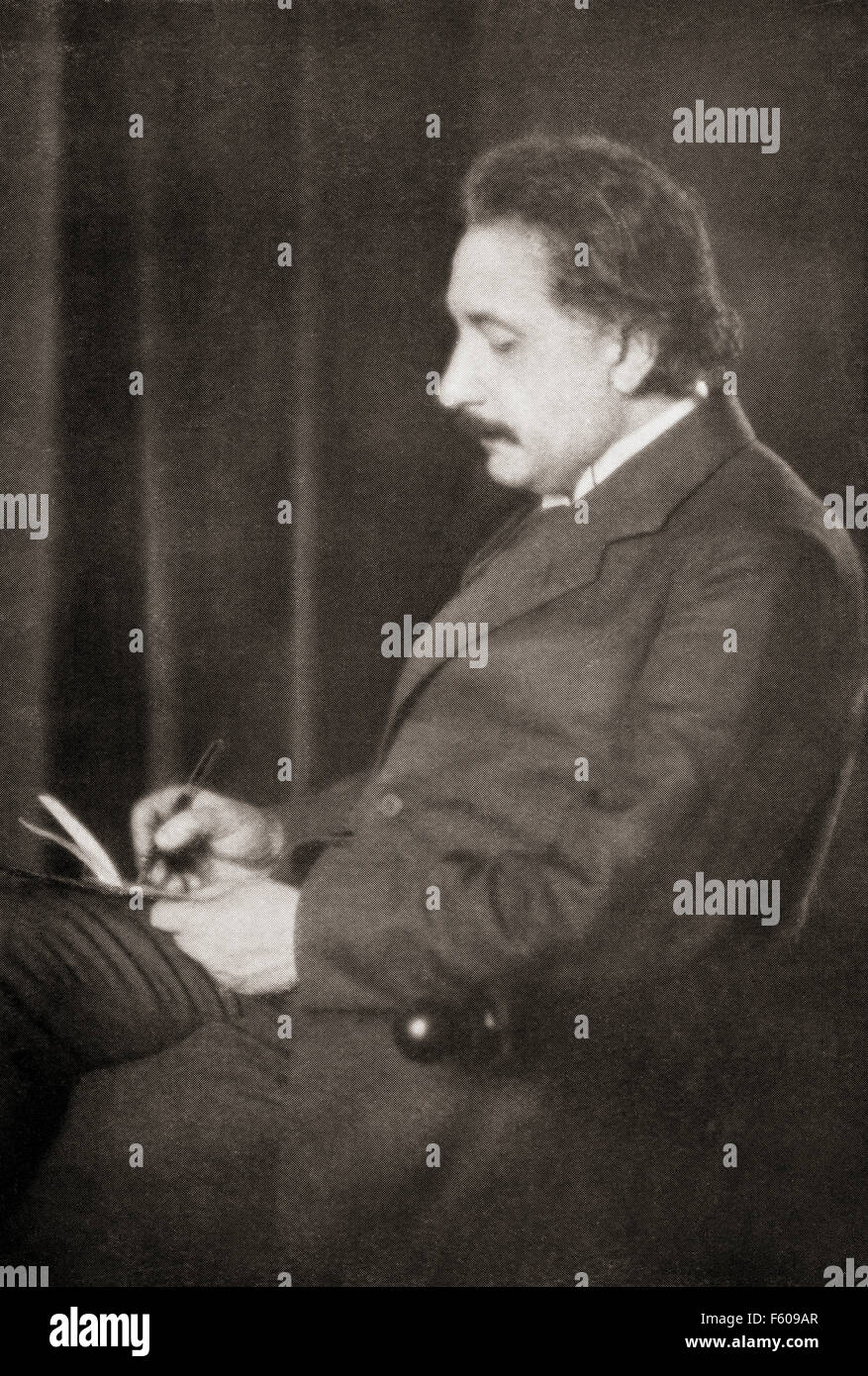 Albert Einstein, 1879 - 1955. Physicien théorique d'origine allemande ...